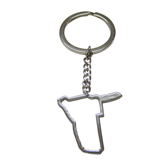 Kiola Designs | Accessories | Namibia Map Outline Keychain | Poshmark